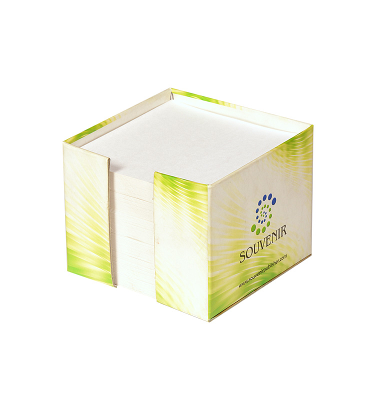 Paper Cube - Printed Dispensar